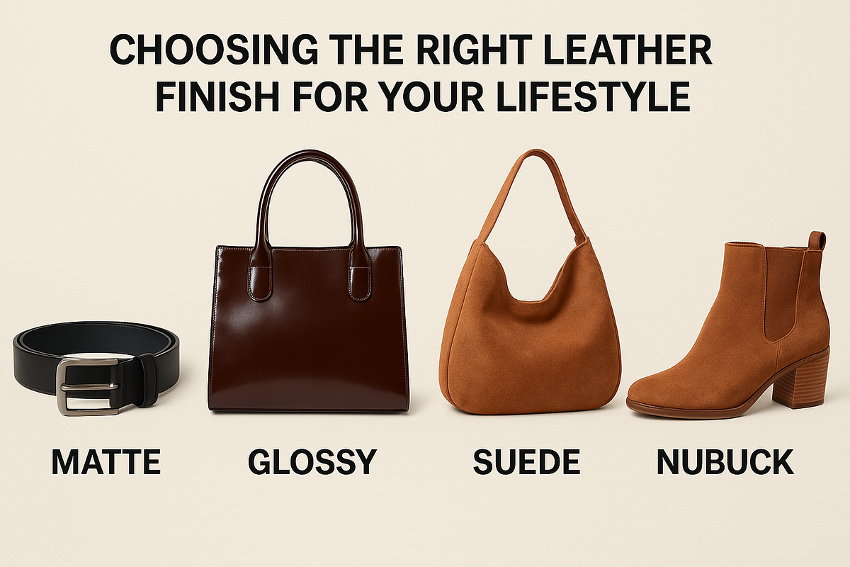 Choosing the Right Leather Finish for Your Lifestyle: Matte, Glossy ...