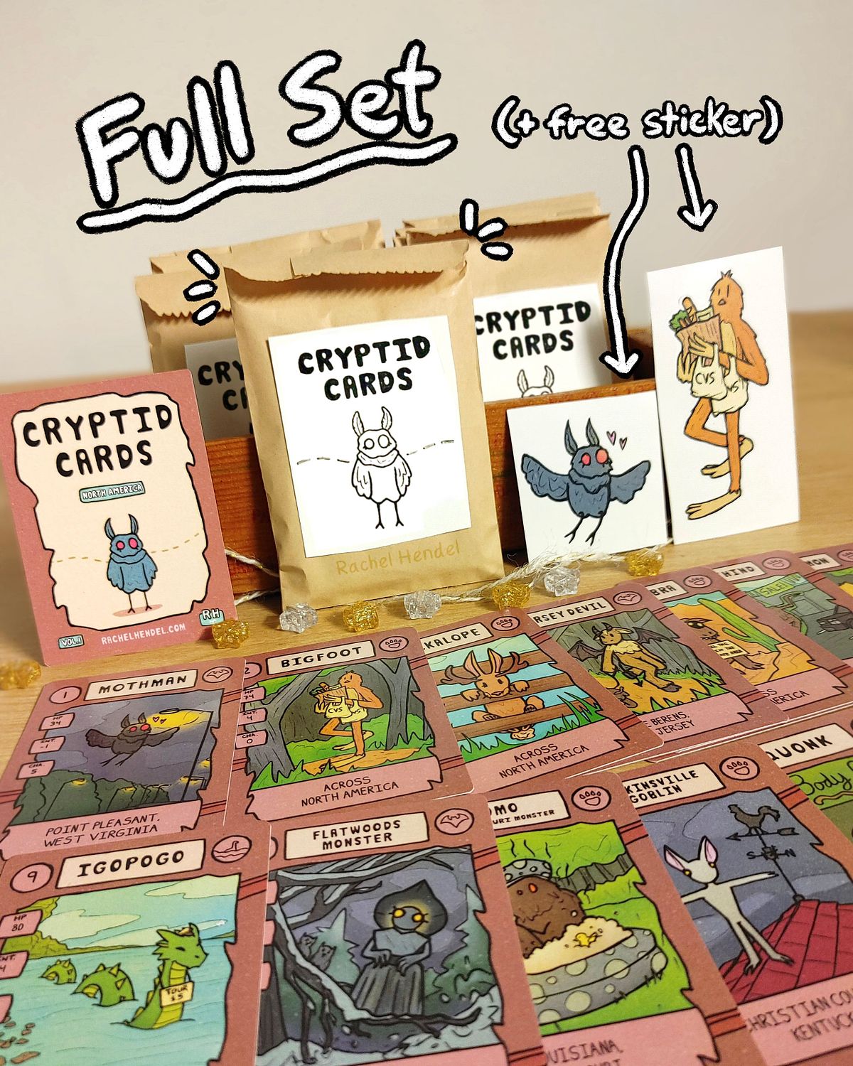 Cryptid Cards