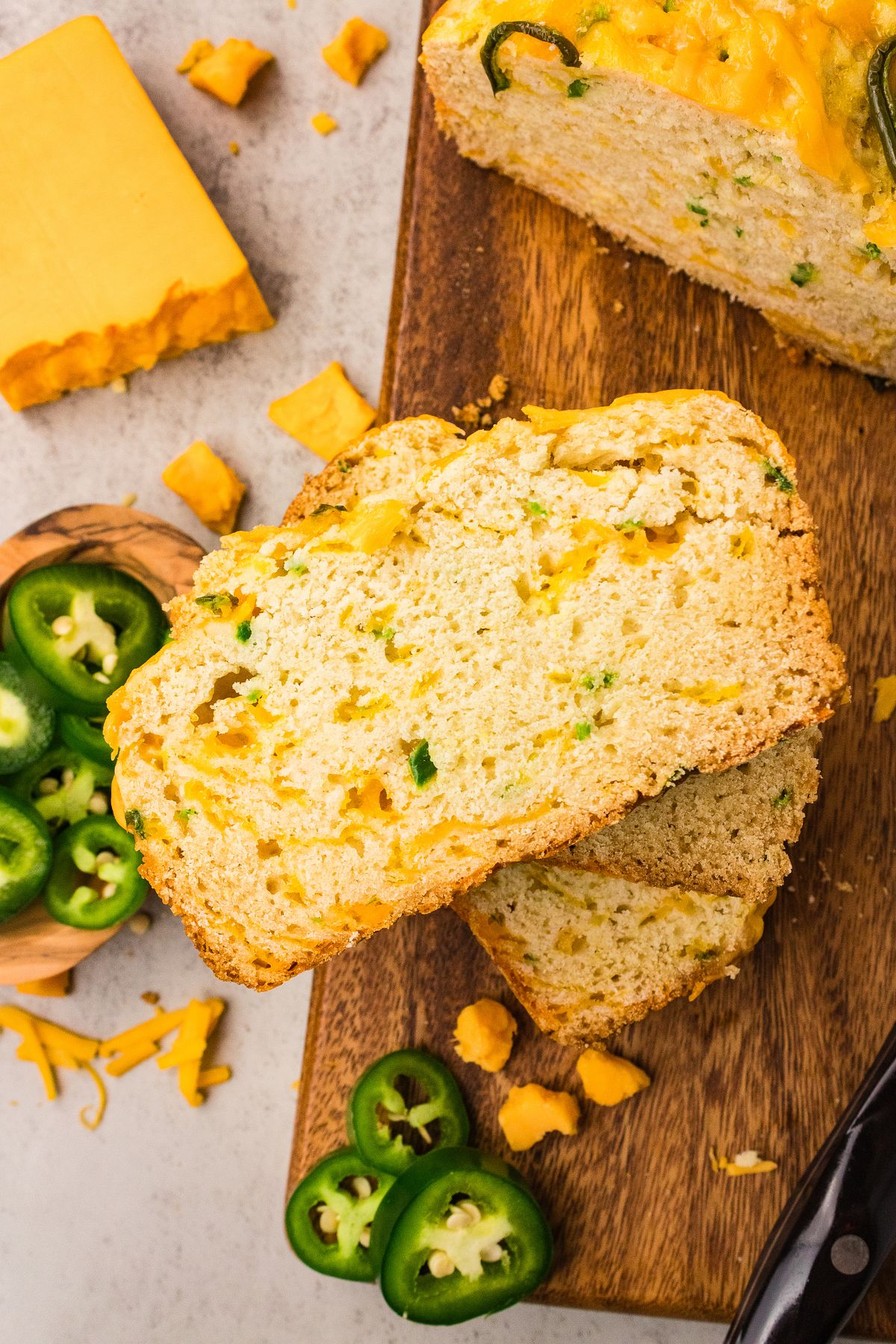 Jalapeno Cheddar Quick Bread {Exclusive}