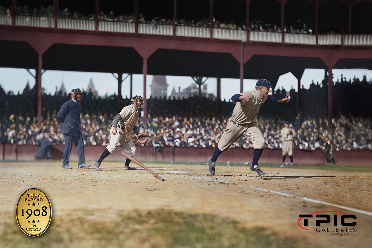 Ty Cobb - Detroit Tigers - World Series vs. Cubs (1908)