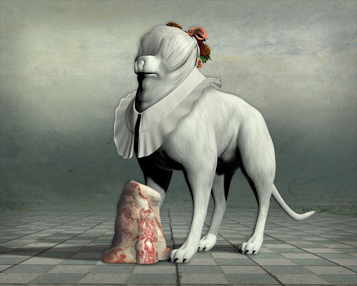 Enter the odd visual world of surrealist, Don Bergland