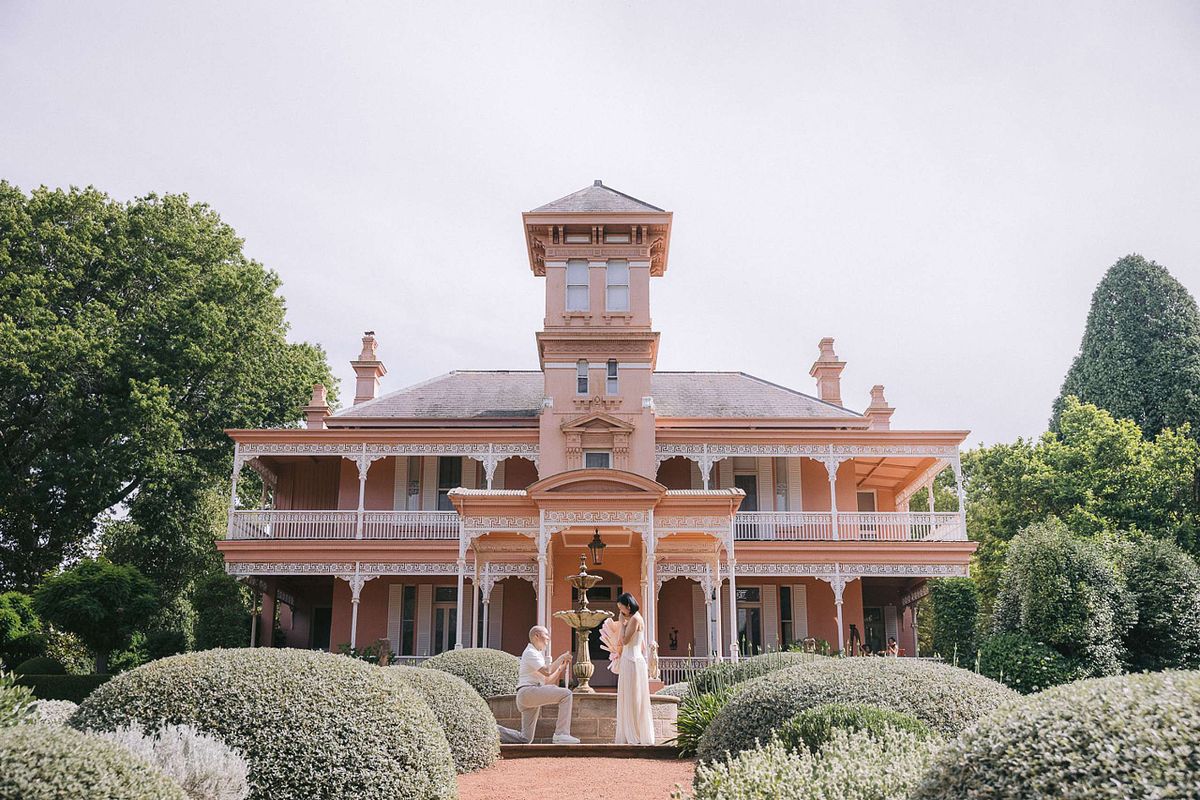 Amy + Khuong’s Surprise Proposal at Retford Park, Bowral